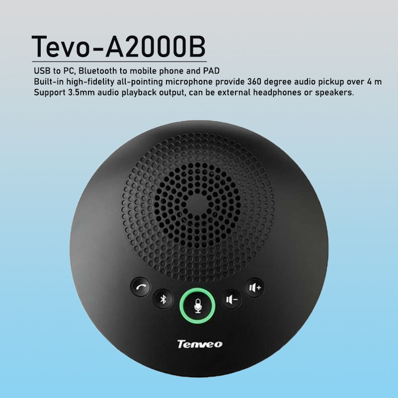 Bluetooth Speakerphone – Tenveo Indonesia